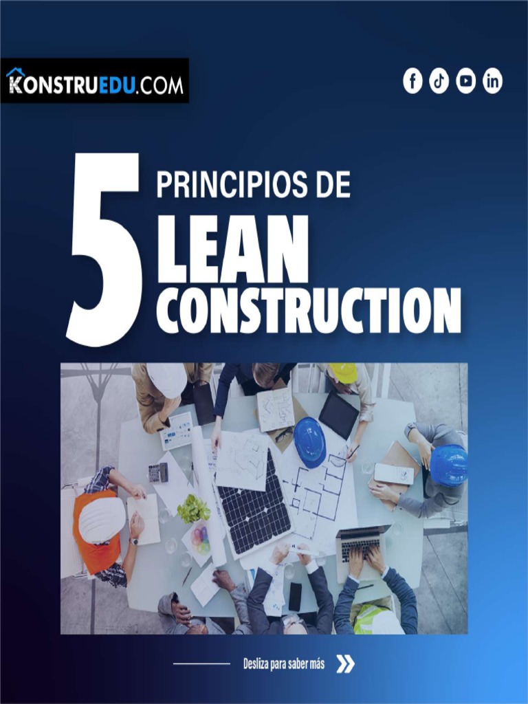 5 Principios de Lean Construction | PDF