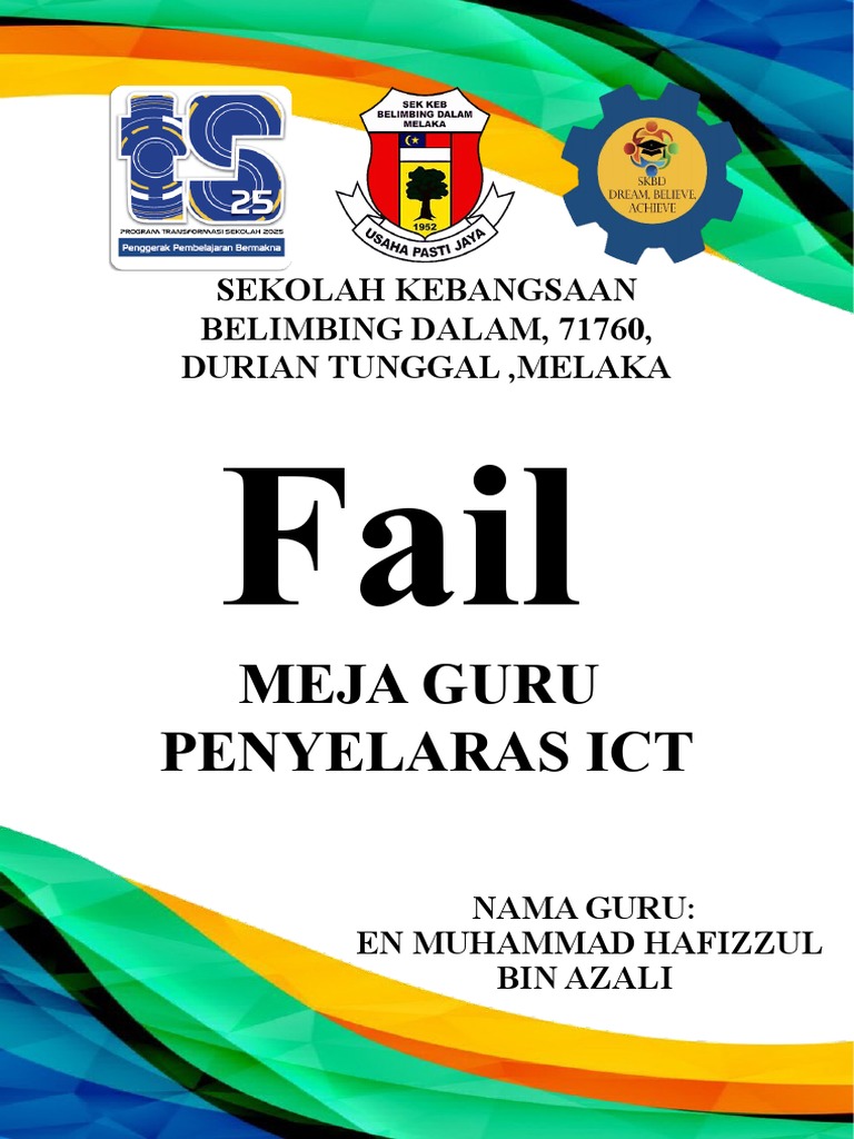 ISI KANDUNGAN FAIL ICT MAKMAL KOMPUTER (Autosaved) | PDF