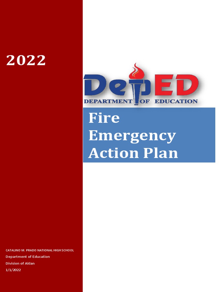 Cmpnhs Fire Emergency Action Plan Final | PDF | Fire Safety | Emergency