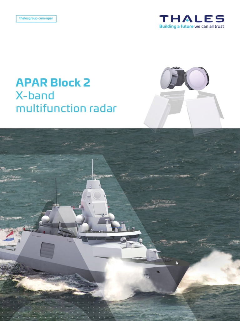 APAR Block 2: X-Band Multifunction Radar | PDF | Microwave Technology ...