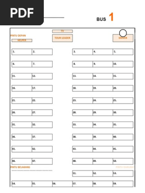 56 Passenger Bus Seating Chart Pdf 20202022 Fill And Sign Printable
