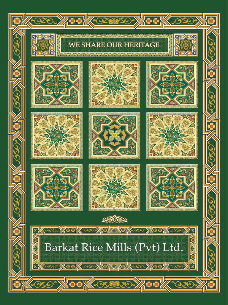 BARKAT Rice Brochure | PDF