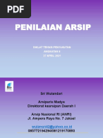 Perka ANRI No.37 Tahun 2016 Tentang Pemusnahan Arsip | PDF | Griya & Taman | Sains & Matematika