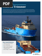 Brochure OOS Gretha REV2.1 PDF | PDF | Crane (Machine) | Anchor