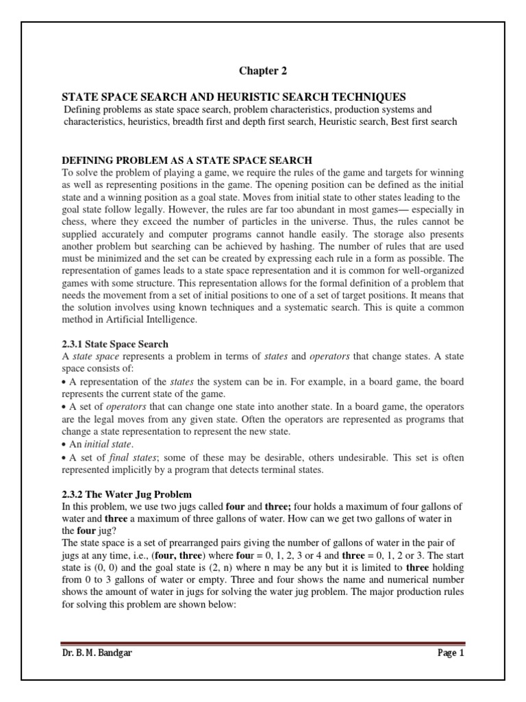State Space Search and Heuristic Search Techniques | PDF | Queue (Abstract Data Type) | Heuristic