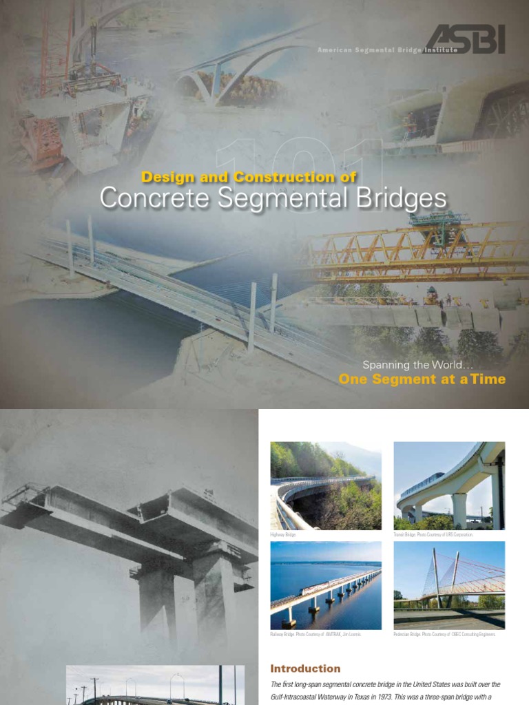 Concrete Segmental Bridges: Design and Construction of | PDF | Bridge ...