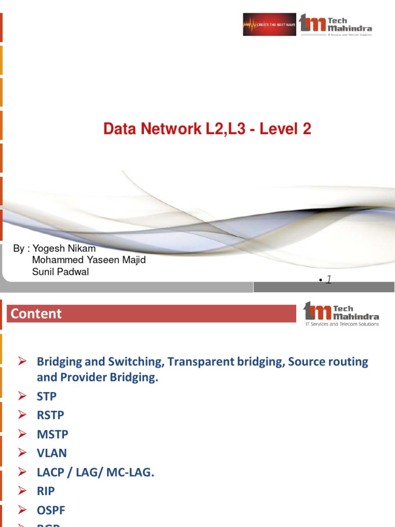 Data Network L2-L3-Level 2 | PDF | Network Switch | Computer Network