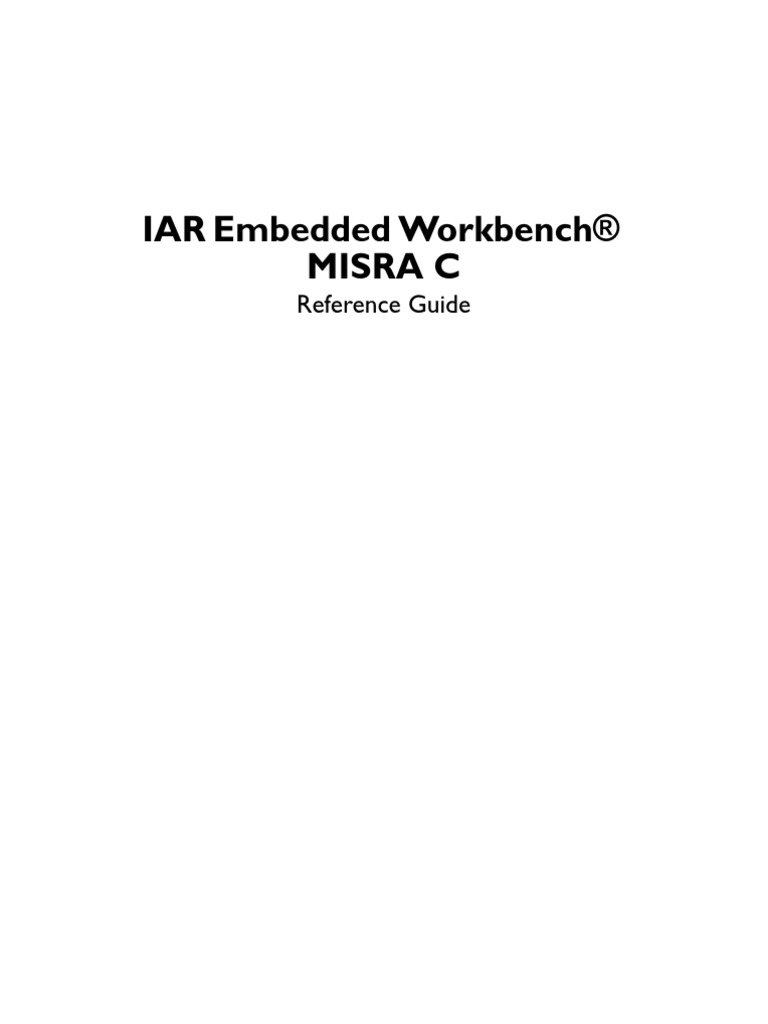 Misra C | PDF | C (Programming Language) | Control Flow