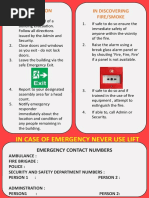 Emergency Procedures | PDF | 9 1 1 | Emergency Evacuation