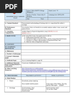 Detailed Lesson Plan Irony | PDF | Irony | Lesson Plan