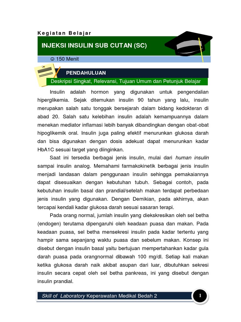 GDS Dan Insulin | PDF | Kesehatan Holistik | Sains & Matematika