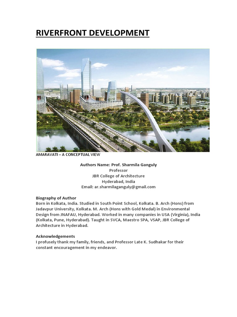 Riverfront Development | PDF | Riparian Zone | Surface Runoff