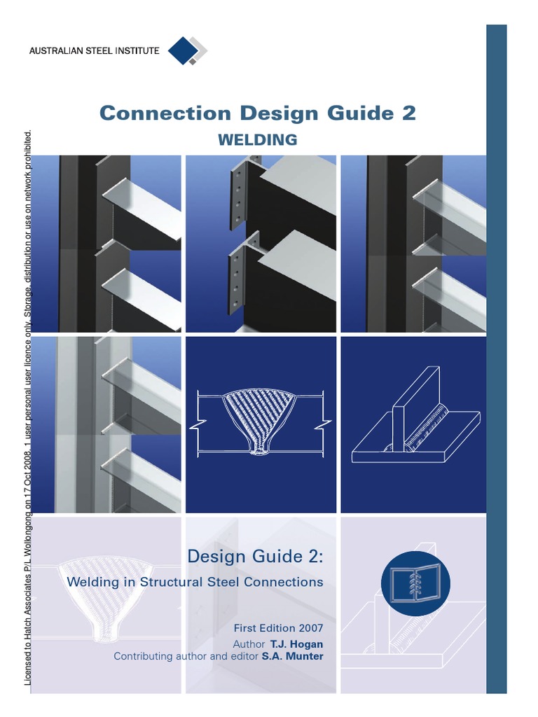 ASI Connection Design Guide 2 Welding | PDF | Welding | Construction