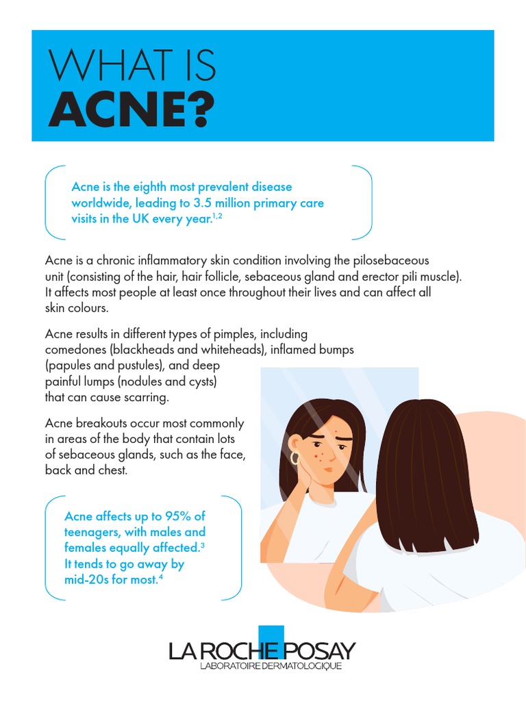 Acne Patient Leaflet | PDF | Clinical Medicine | Skin