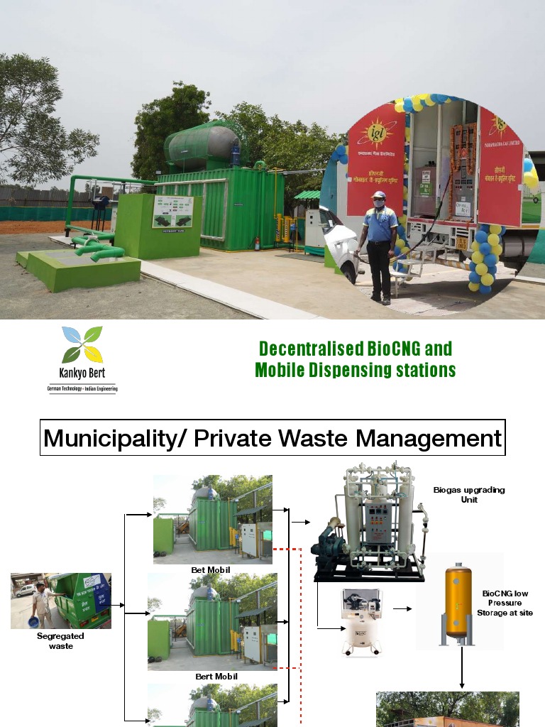 Decentralized BioCNG Mobile Stations | PDF | Biogas | Energy Technology