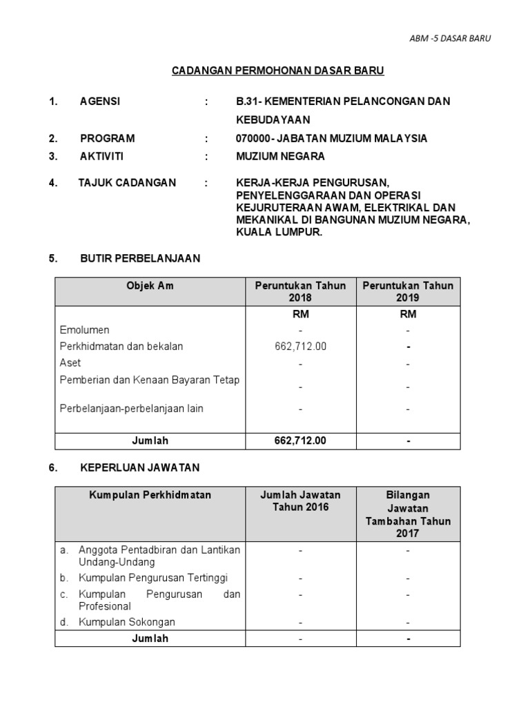 ABM 5-Dasar Baru (MN) | PDF