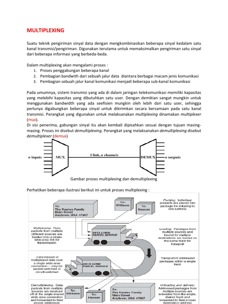 Multiplexing | PDF