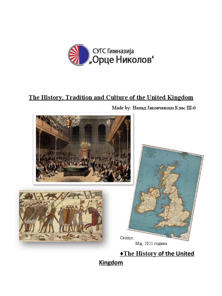 History, Tradition and Culture of The United KIngdom | PDF | United ...