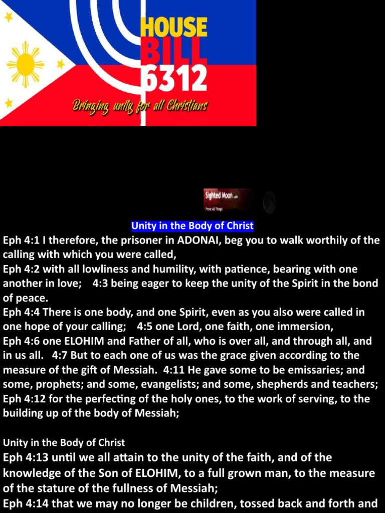 April 21 2019 Passover Unity Fellowship Seder Totheends English Tagalog ...