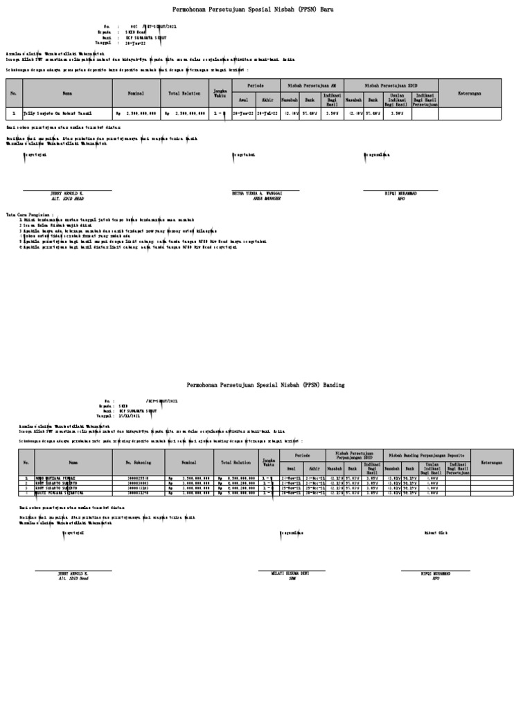 PPSN Baru 2021 | PDF