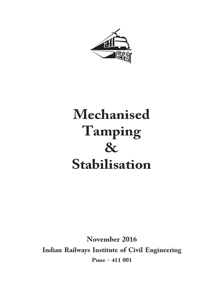 Mechanised Tamping in Indian Railways | PDF | Mechanical Engineering