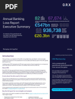 ORX Reference Taxonomy Summary Report | PDF | Risk | Fraud