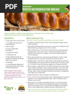 Friendship Bread Printout | PDF | Batter (Cooking) | Breads