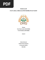 Makalah Pancasila Sebagai Dasar Pengembangan Ilmu | PDF | Karier & Perkembangan
