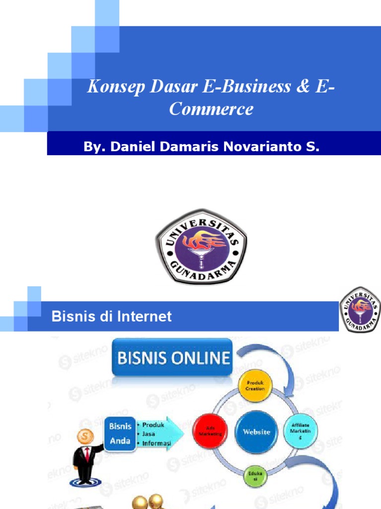 Konsep Dasar E-Business & E-Commerce Ok | PDF