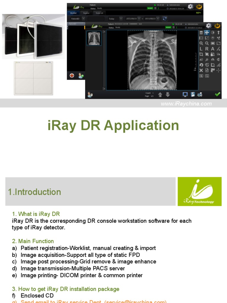 iRay DR Software Installation Guide | PDF | Computer File | Microsoft ...
