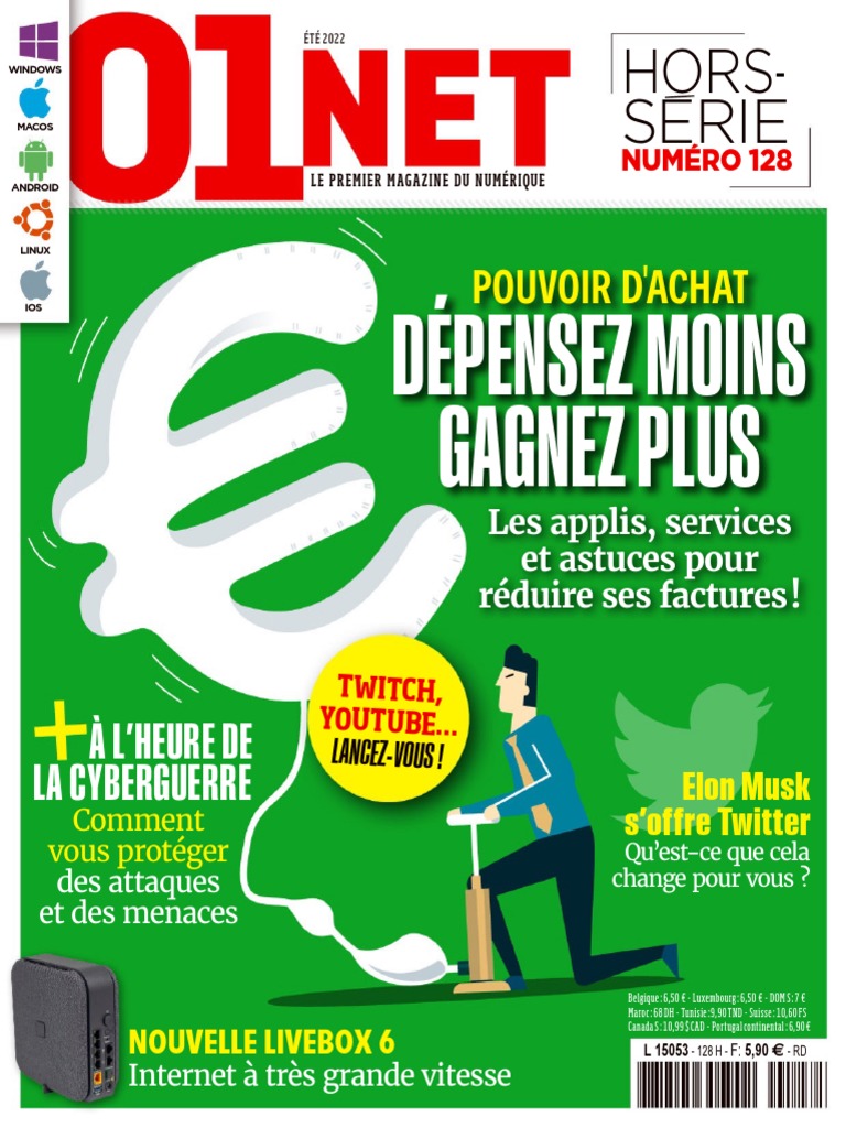 01net Hors-Série Ete 2022 | PDF | Virus informatique | Informatique