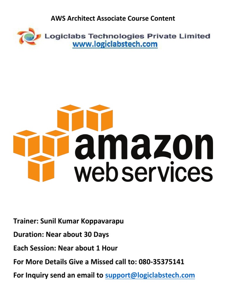 AWS Course Contents | PDF | Amazon Web Services | Cloud Computing