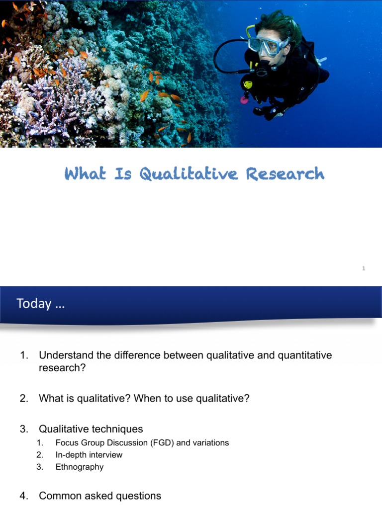 Understanding Qualitative Research Methods | PDF