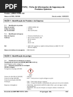Ficha de Segurança do LUBRAX HYDRA XP 46 | PDF