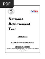 NAT6 Sample Answer Sheet | PDF