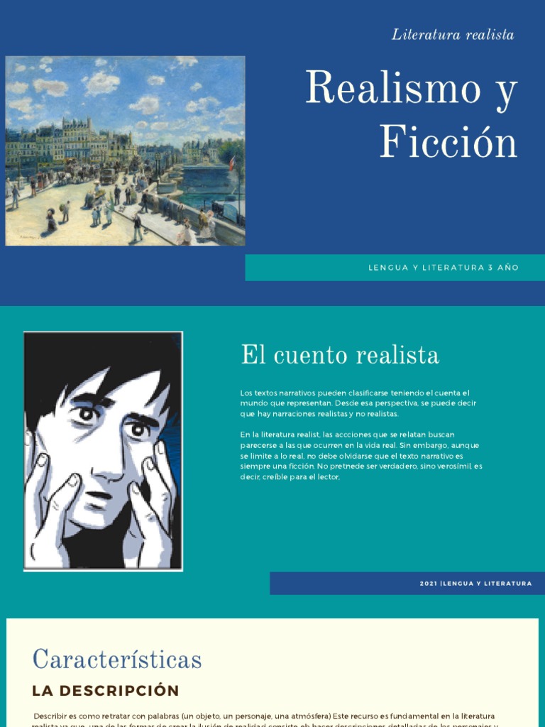 Cuento Realista 3ro | PDF | Realismo literario | Narración