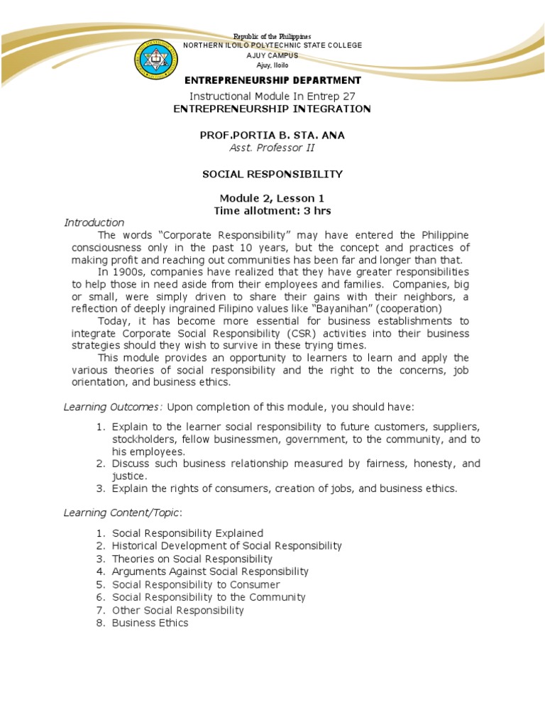 Module 2 Lesson 1 | PDF