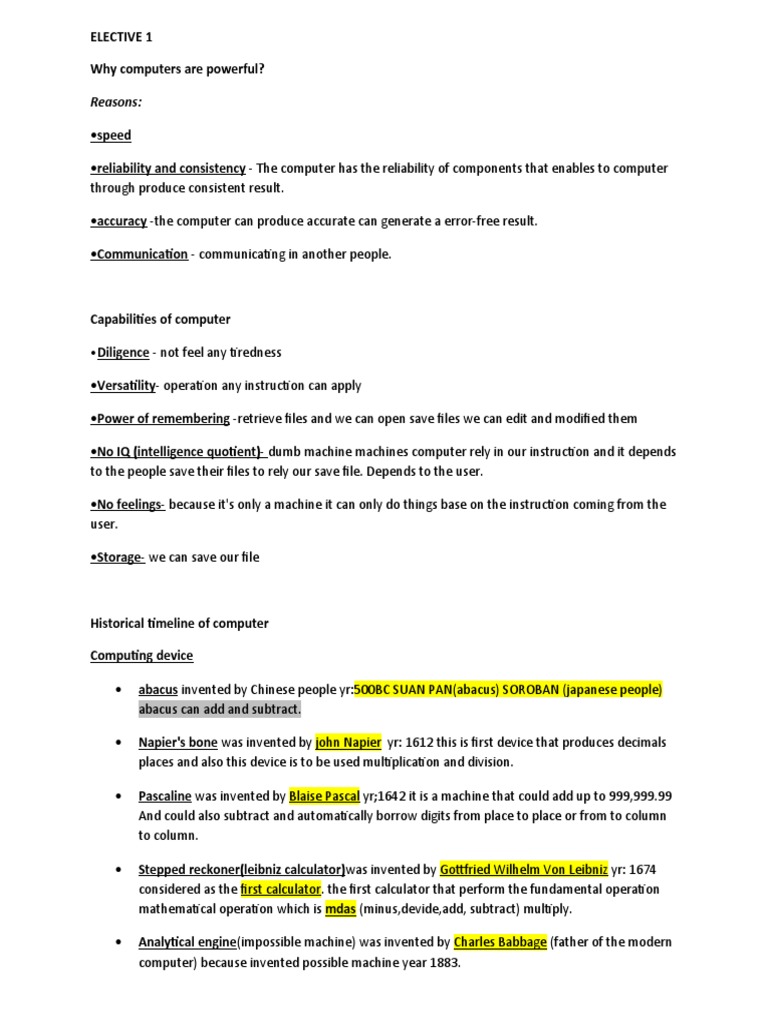 Elective 1 Review | PDF | Internet | World Wide Web