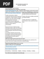 Lesson Plan Template-Pic Collage | PDF | Lesson Plan | Pedagogy