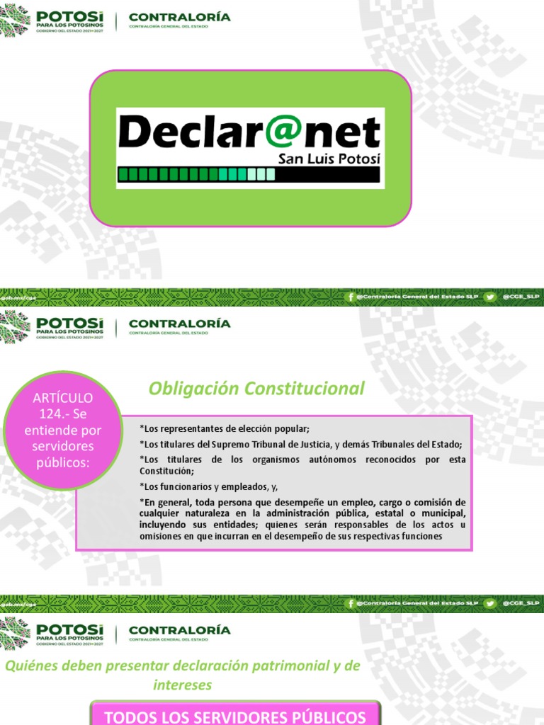 DECLARANET | PDF | Gobierno | Justicia