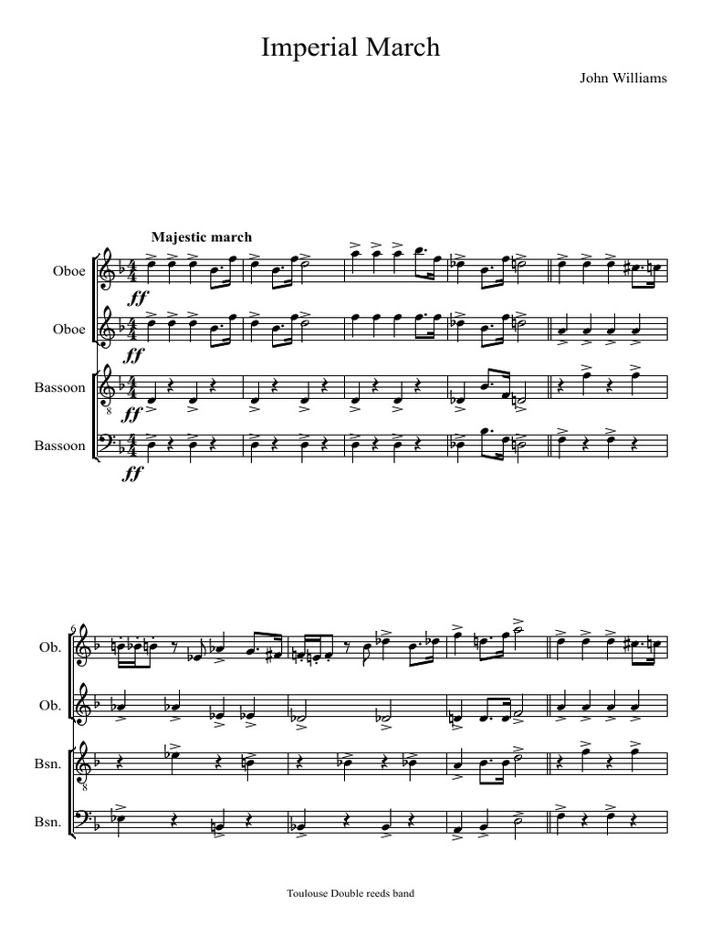 Imperial March: John Williams | PDF