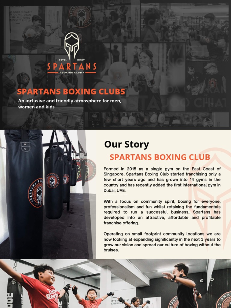 Spartans Boxing Club - 2022 Global Franchise Deck | PDF | Video On ...