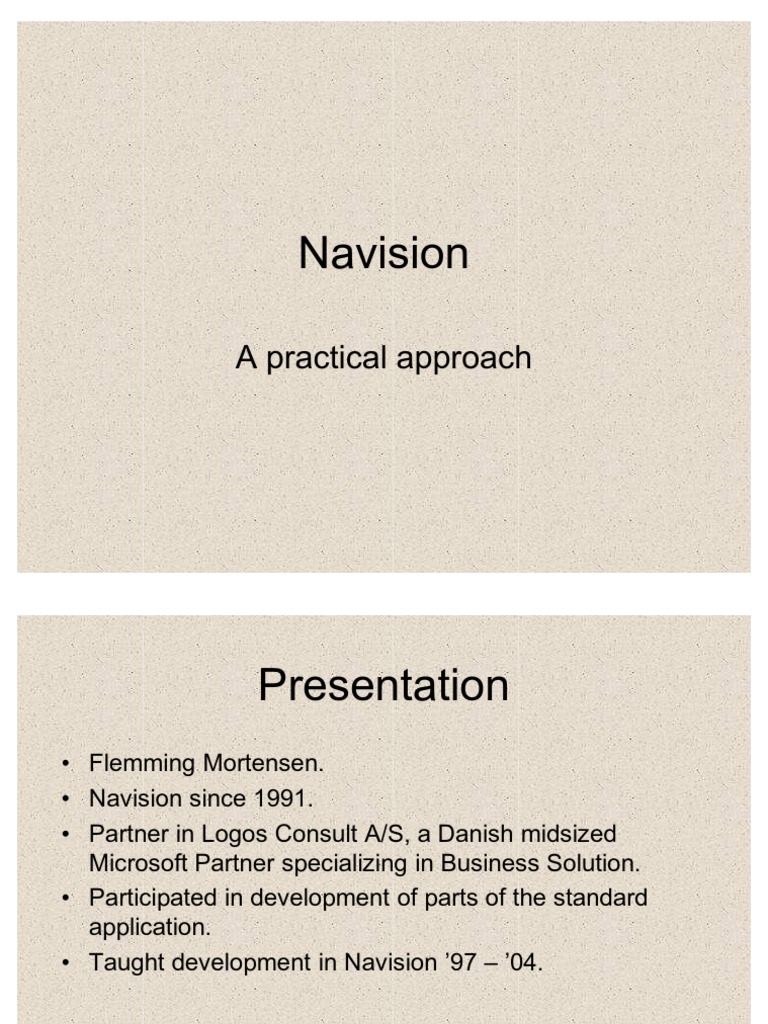 Development With NAV | PDF | Microsoft Dynamics Nav | Variable ...