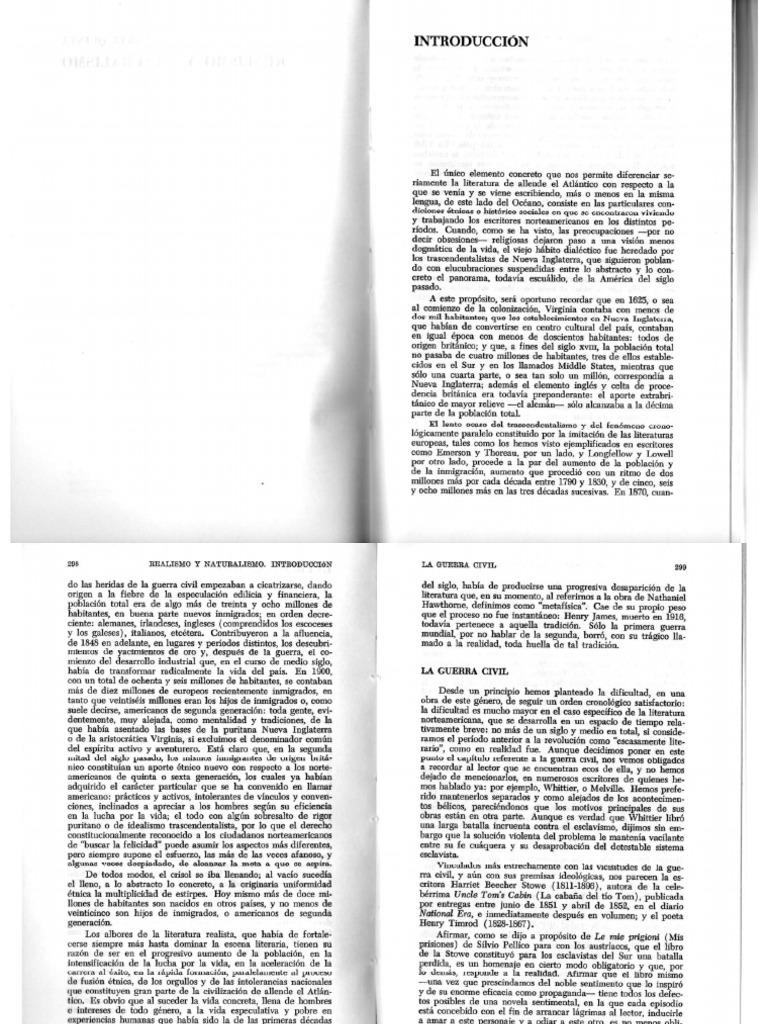 Carlo Izzo - Historia de La Literatura Norteamericana - Parte Quinta - Realismo y Naturalismo ...