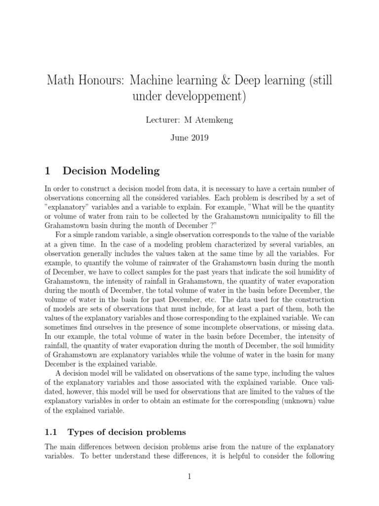 Machine Learning and Deep Learning Applications for Predictive Modeling: Classification ...