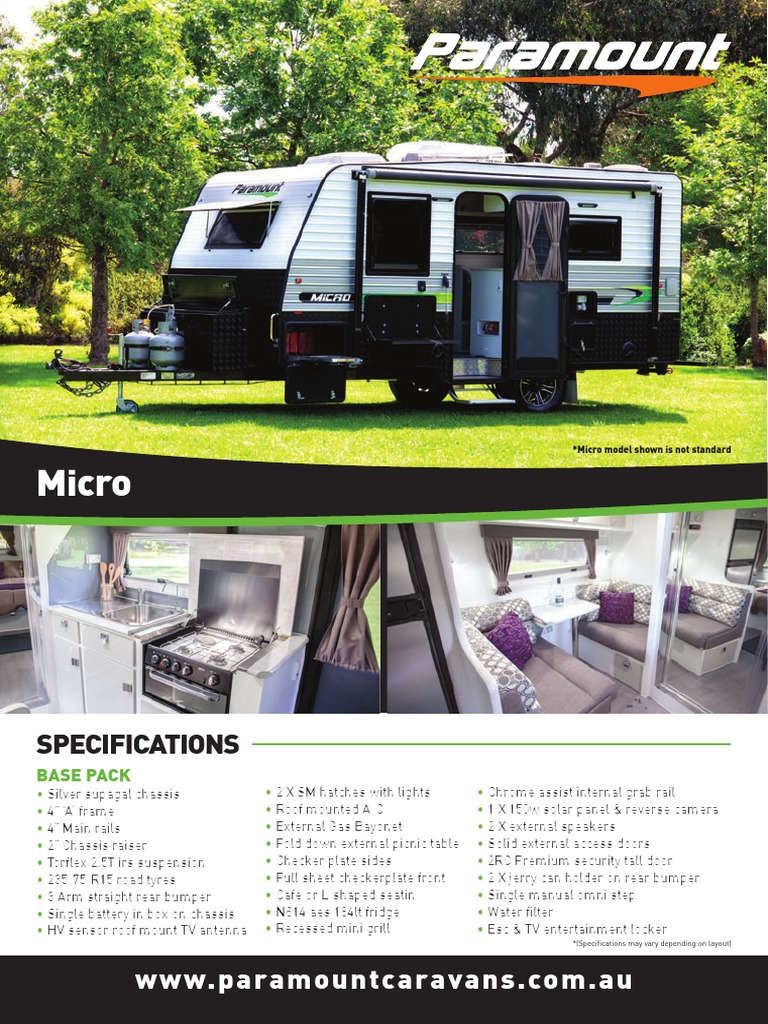Paramount-Brochure-Micro A4 Web | PDF | Vehicles | Product Introductions