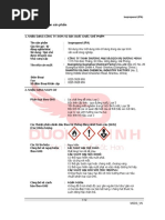 MSDS Binh Minh Solvent Cements - VIE | PDF
