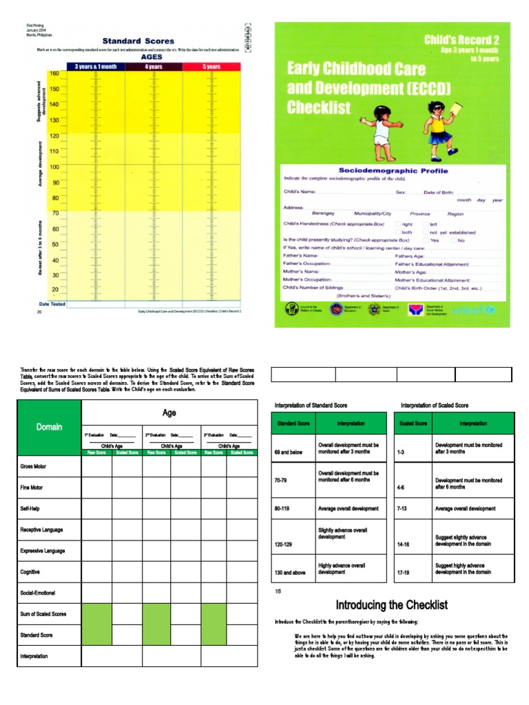 Ecc Checklist2 | PDF | Letter Case | Toys