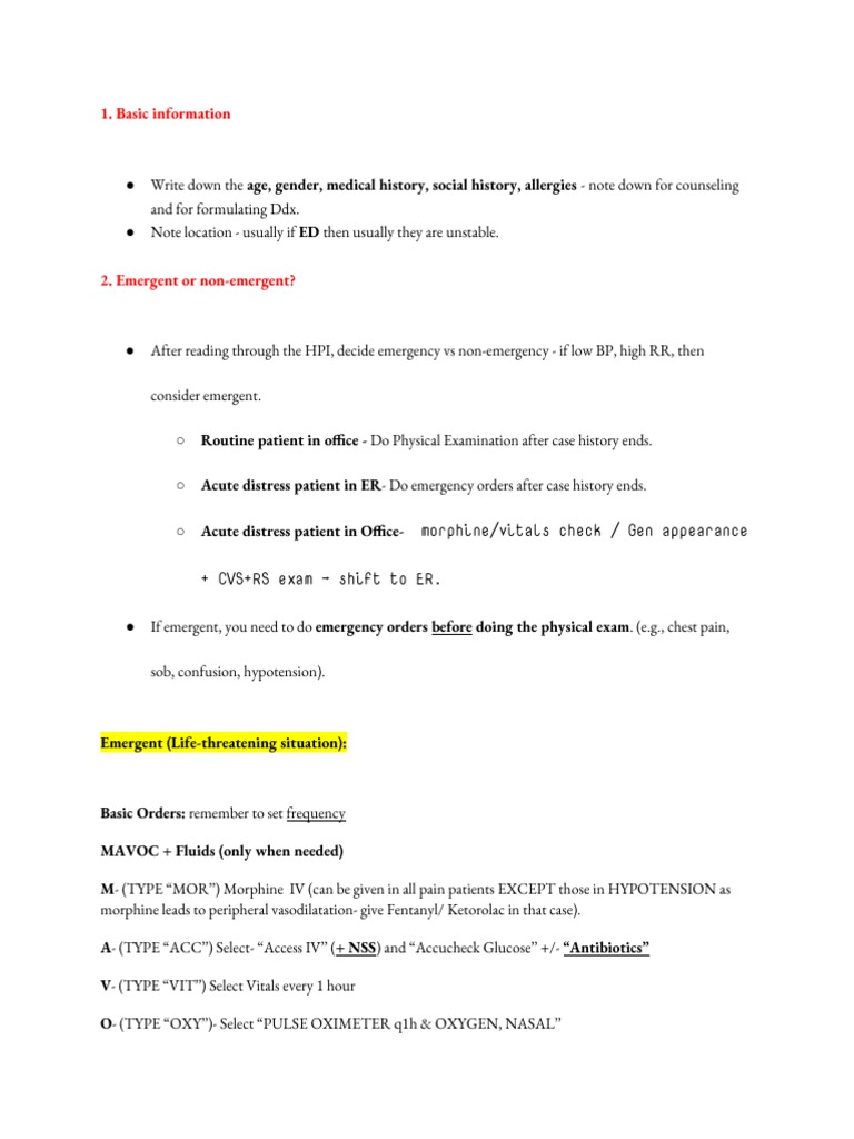 Step 3 CCS Outline | PDF | Physical Examination | Surgery