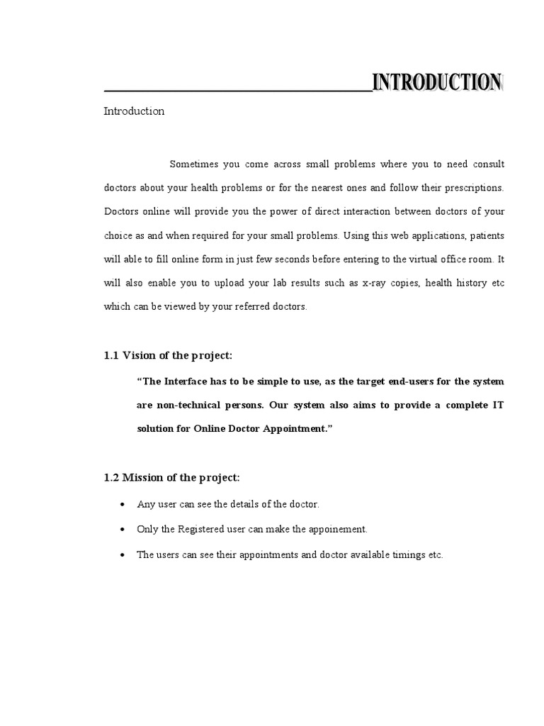 Online Doctor Appointment | PDF | Python (Programming Language ...